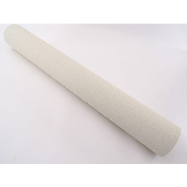Papel de Parede - Branco com Listras Bege - Rolo com 10m x 53cm - LMS ...