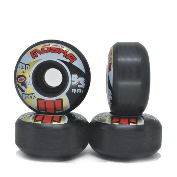 Rodas Moska Rock Poliuretano 53mm 53D Skate Street Mini Ramp ...