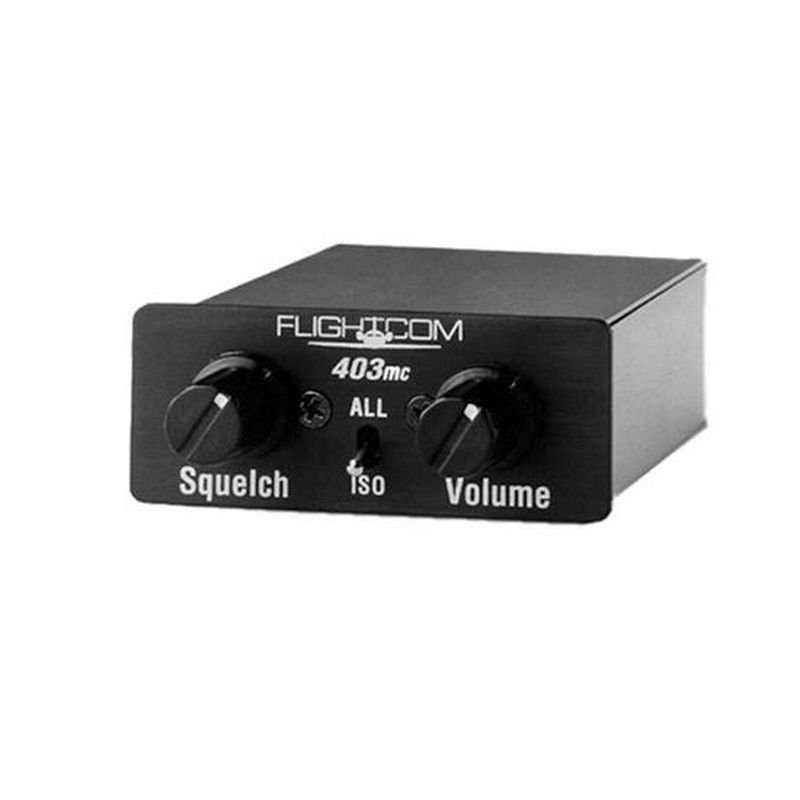 Interfone Aviação Monoauricular com Ativação por Voz Flightcom 403mc ...