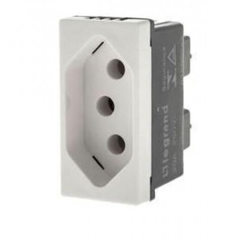 Tomada Pial Plus+ 20a Branco - Pial Legrand | MadeiraMadeira