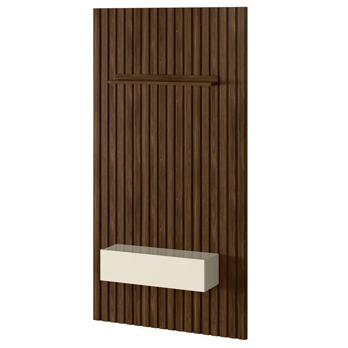 Painel Ripado Placa TV 65 Projetta 218x150 Palisandro Off White MBL ...