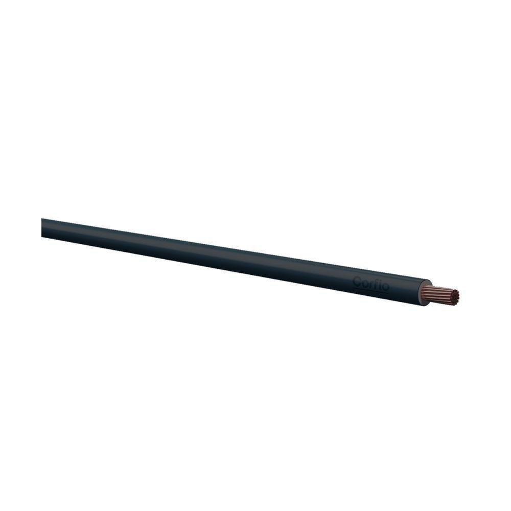 Fio de Cobre Flexível 6,0mm2 - Corfio Preto - 100m (rolo) | MadeiraMadeira