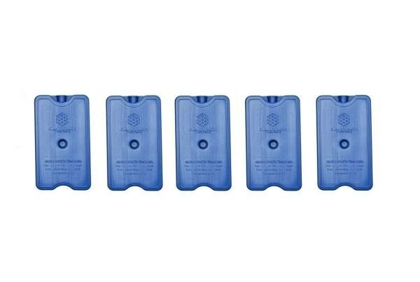 Gelo Artificial Rígido Gelo-x placa Reutilizável 500ml 17x10x3cm ...