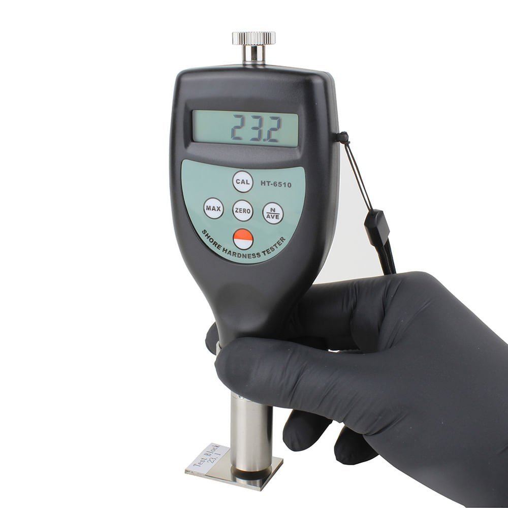 Durômetro Digital Portátil Shore-d 0-100 Precisão ± 1% Resolução 0,1 ...