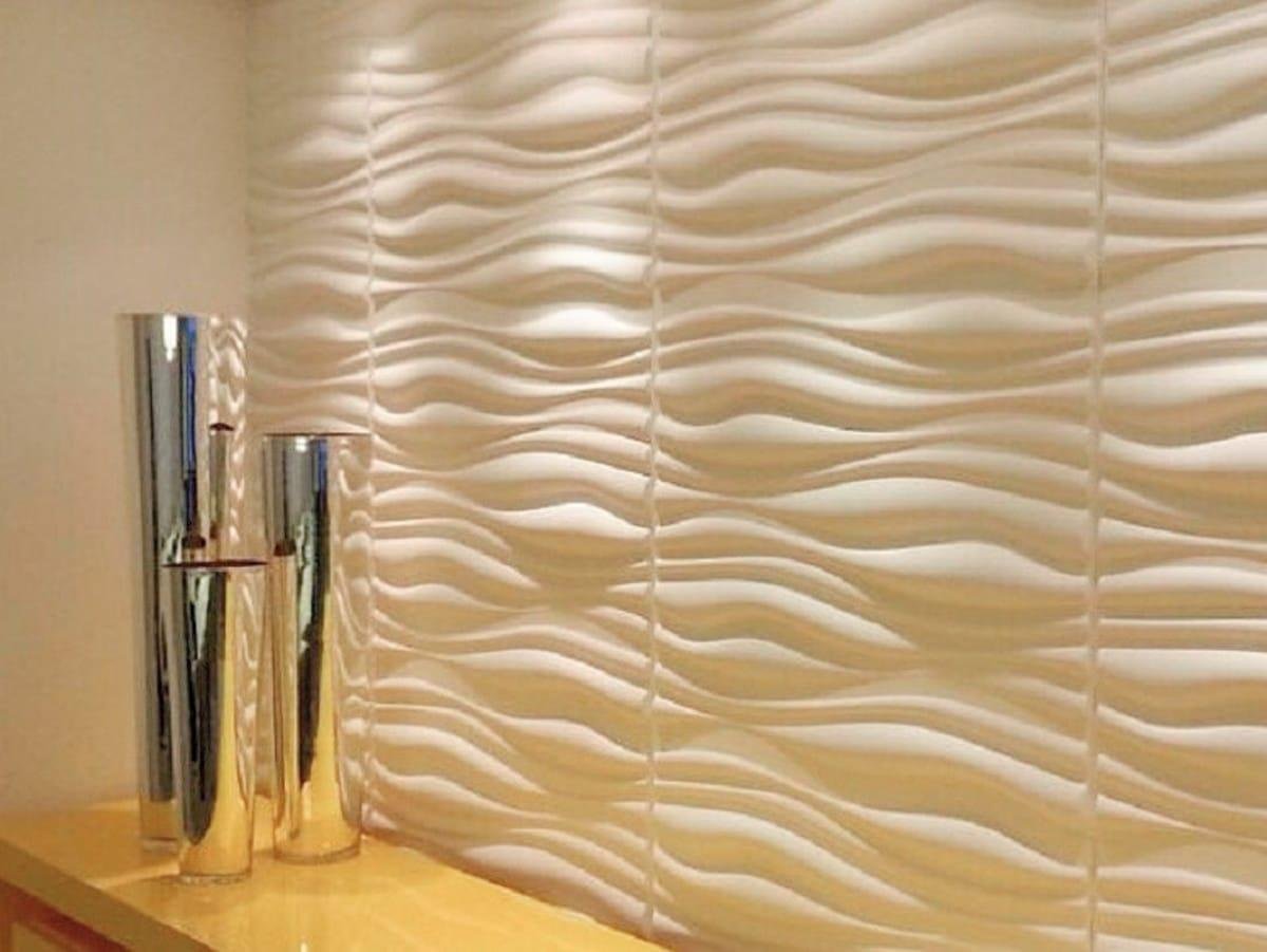 Revestimento 3d-placas De Pvc Cx Com 20 Unidades - Nilo | MadeiraMadeira