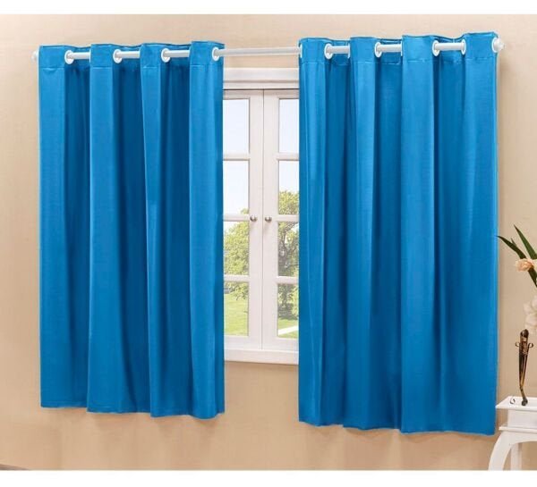 Cortina Blackout Azul 2,80 M x 1,80 M | MadeiraMadeira