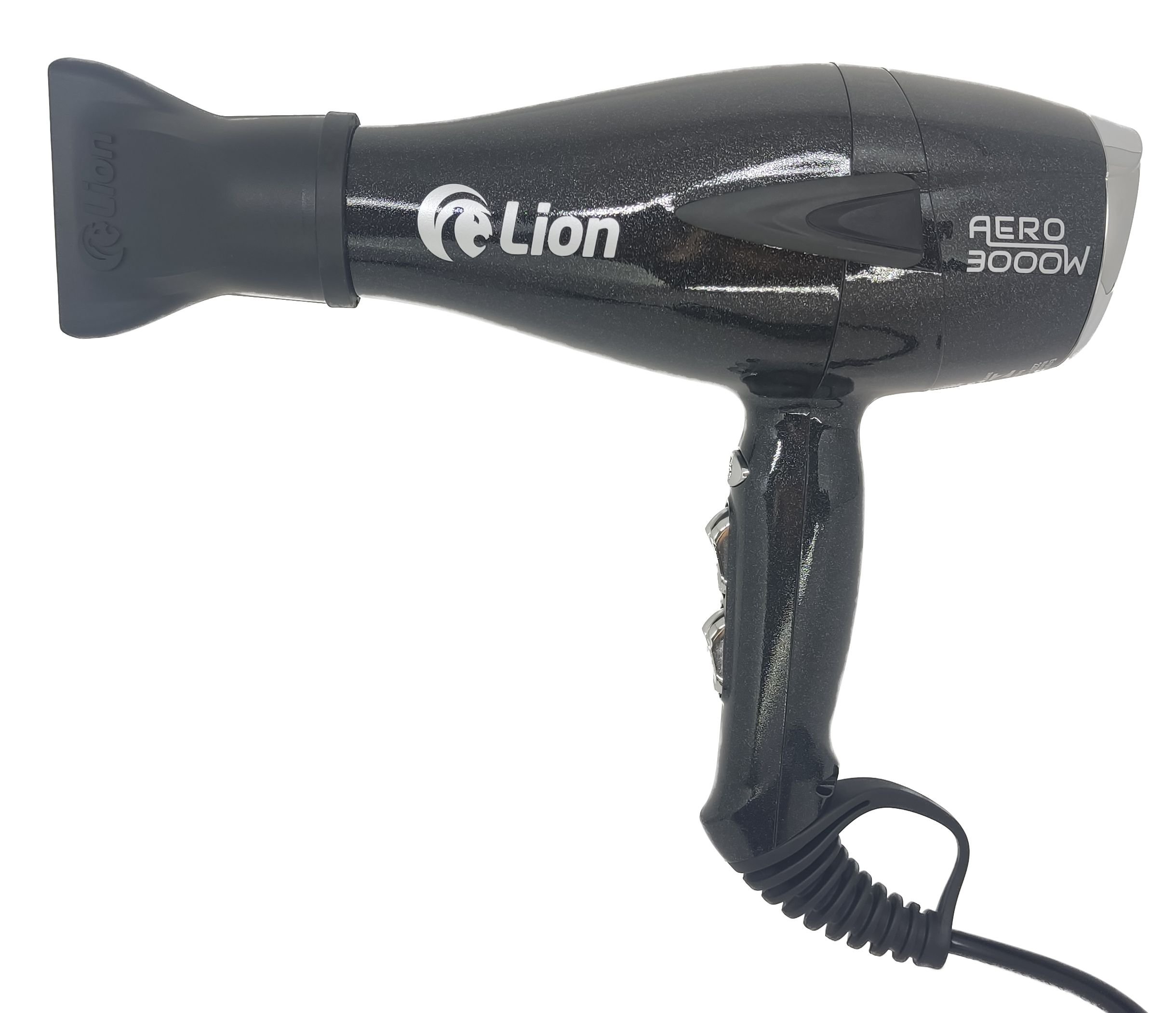 SECADOR PROFISSIONAL LION TUTTI AERO 3000W PRETO FLAKE - 220V ...