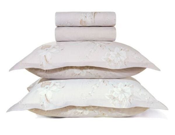 Jogo de Cama King Esther 180 Fios Karsten | MadeiraMadeira