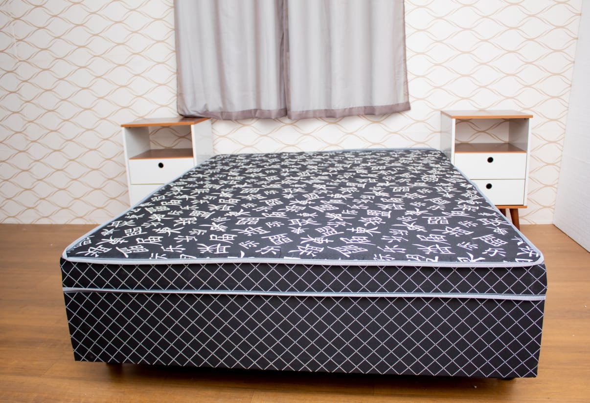 Cama Box Conjugado de espuma D28 Casal Ortopédico 138x188x43 ...