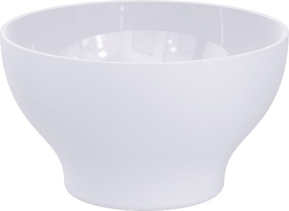 Jogo de Cumbucas 500ml 6 Peças UZ Branca | MadeiraMadeira