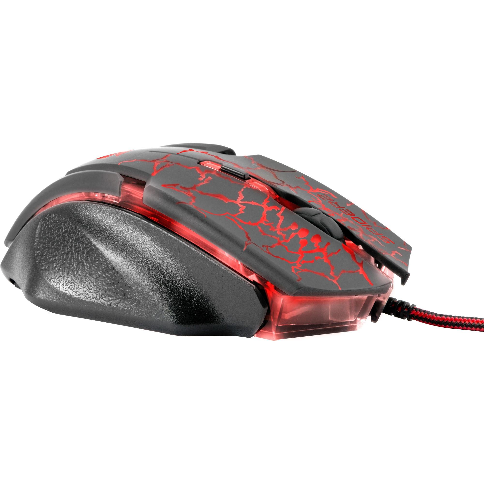 Mouse Gamer Spider 2 + Teclado Gamer Blackfire New Fortrek | MadeiraMadeira