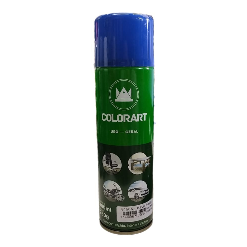 Spray Azul Royal 300ml Pacode com 2 Und Colorart | MadeiraMadeira