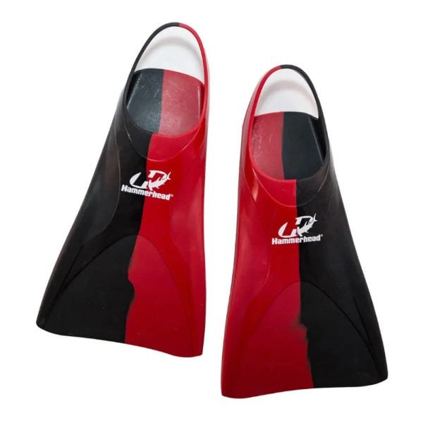 Nadadeira natação Hammerhead Premium Fins / Preto-Verm / M | MadeiraMadeira