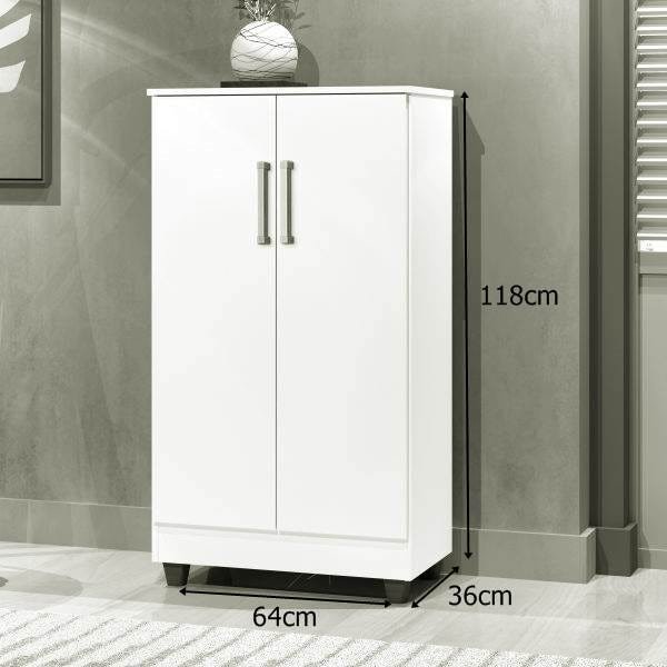 Armário Multiuso Smart Branco - J&A Móveis | MadeiraMadeira