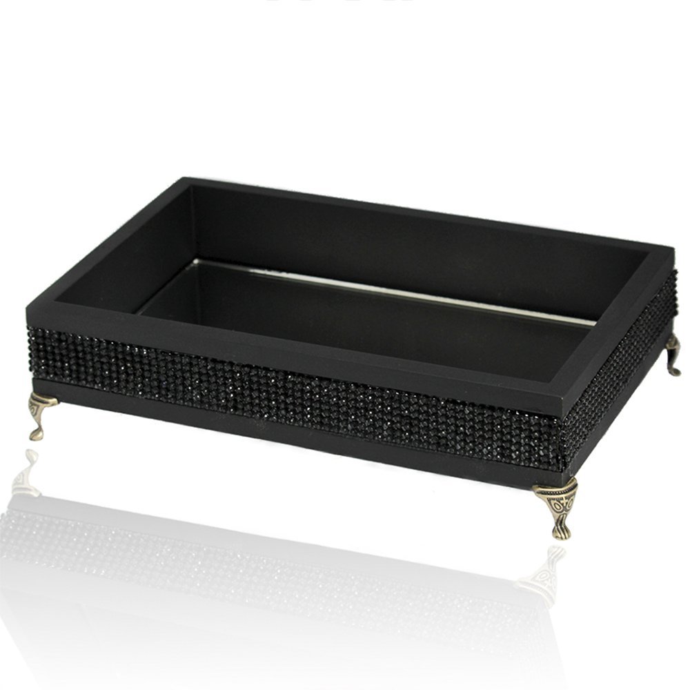 Bandeja Decorativa para Ambientes - M - Preto | MadeiraMadeira