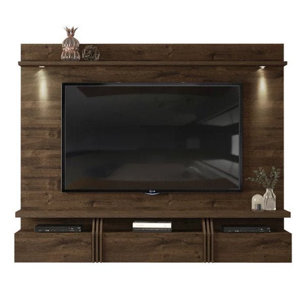 Painel Bancada para TV 70 Polegadas Loren Trufa DJ Móveis | MadeiraMadeira
