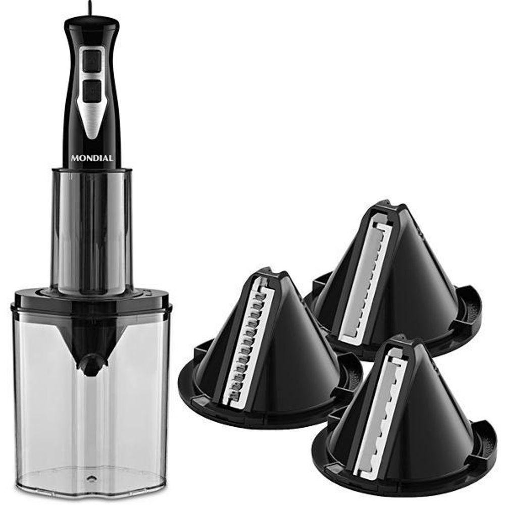 Cortador Mondial Spiralizer Duo Cs-03 1.5 L 127v Preto | MadeiraMadeira