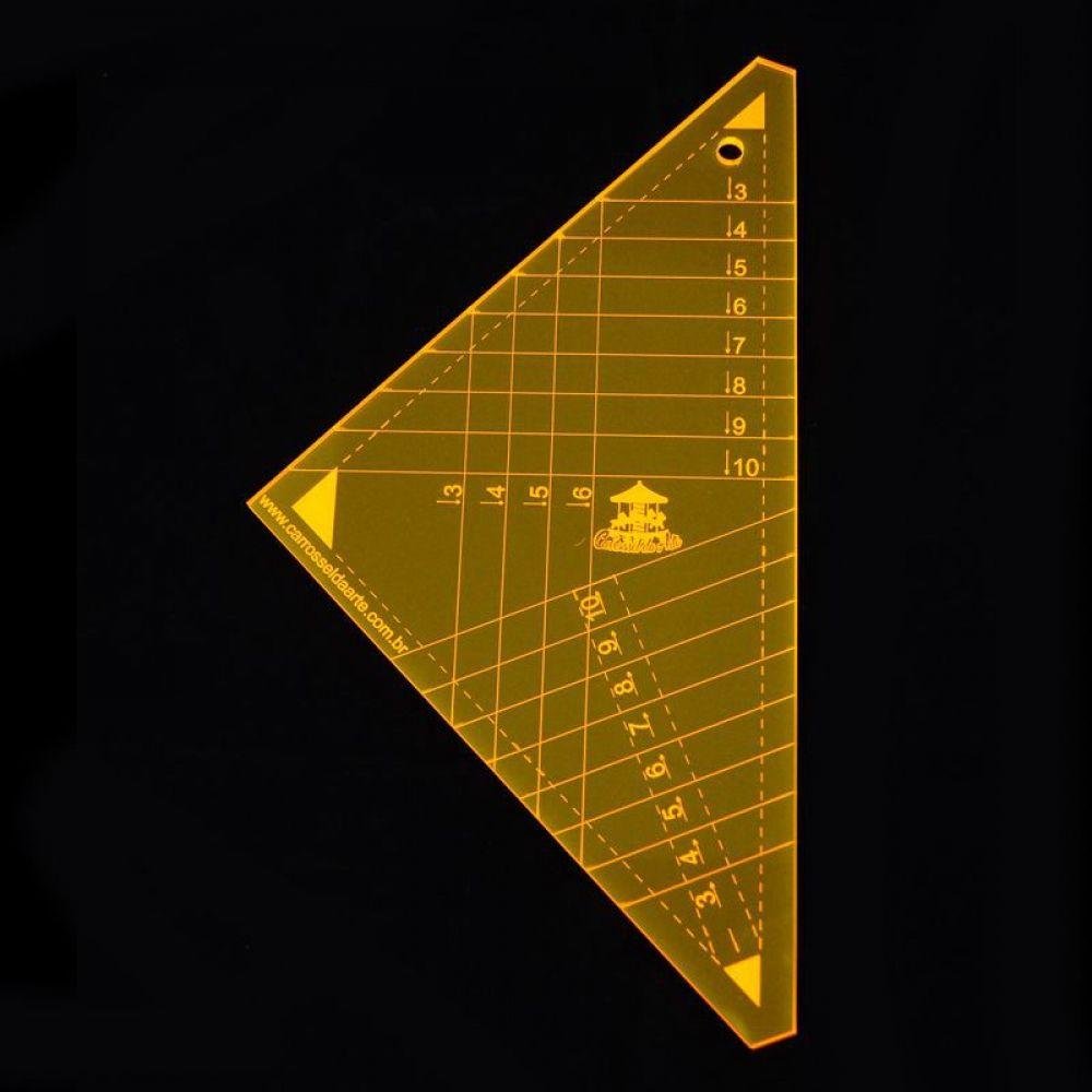 Régua para Patchwork Triangulos 2 | MadeiraMadeira