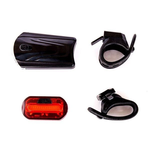 Farol 0,5w LED Branco + Sinalizador (Pisca) com 15 Super LED Vermelho ...