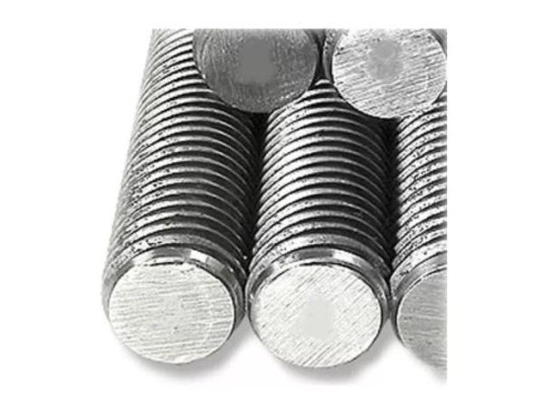 Barra Roscada M20 x 1 metro Zincada Aço 1045 - Temos Diversas Medidas ...