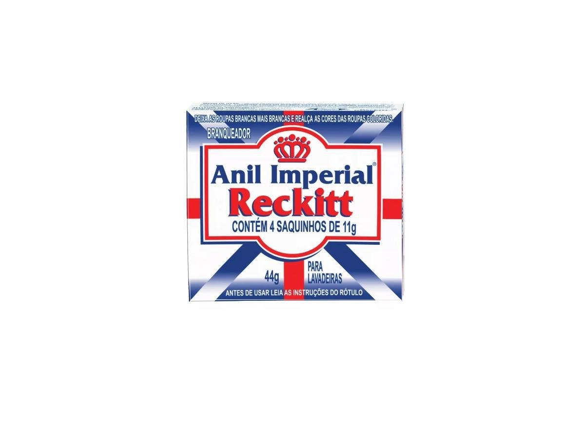 Anil Imperial Sachet Rechitt Branqueador de Roupas Caixa 44 ...
