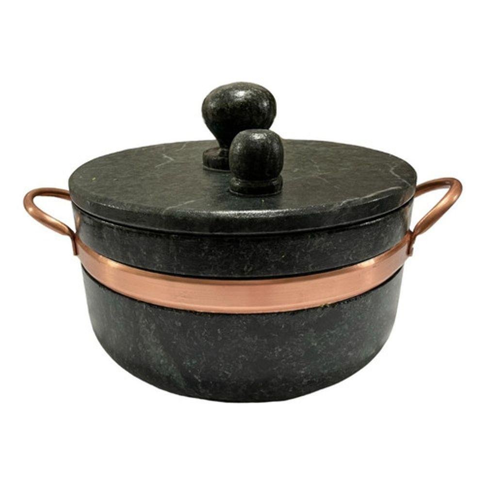Panela de Pressão de Pedra Sabão 4 Litros | MadeiraMadeira