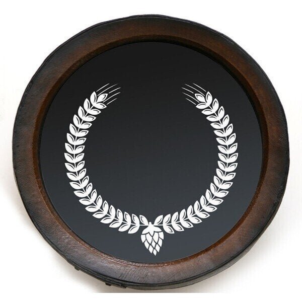 Quadro Decorativo Porta Rolhas Redondo Cevada - Grande | MadeiraMadeira