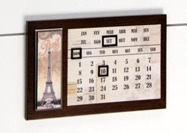 Calendário Paris | MadeiraMadeira