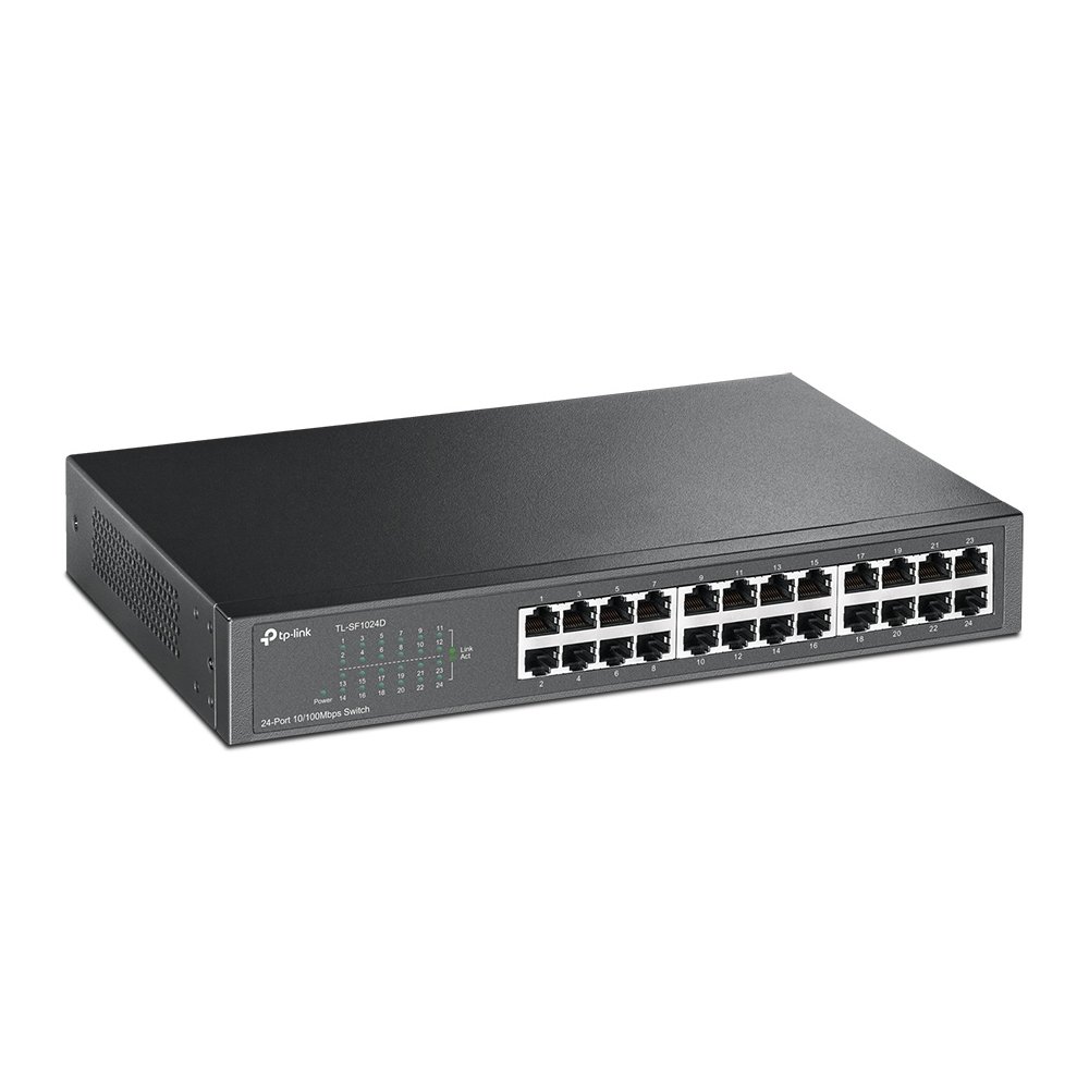 Switch Fast 24p Mesa/rack Tl-sf1024d Smb | MadeiraMadeira
