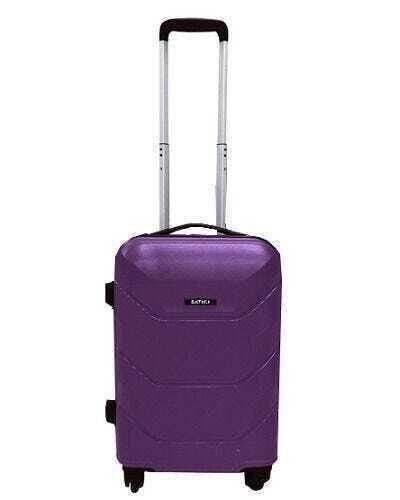 Mala Media Viagem Rodinhas 360 Abs 1616 Batiki - Violeta escuro ...