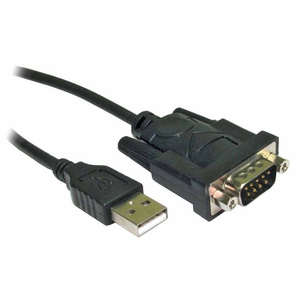 Adaptador Serial Rs-232 X Usb 80cm | MadeiraMadeira