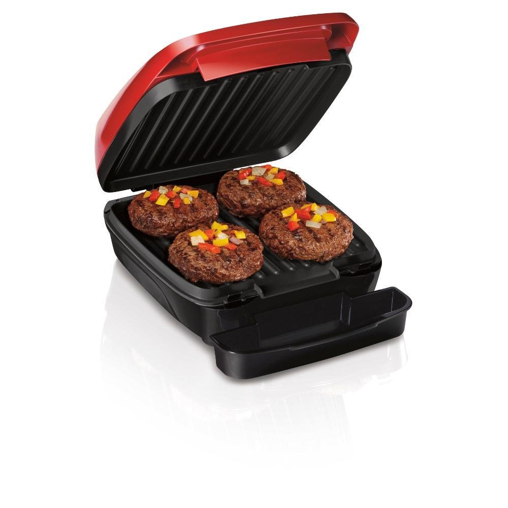 Grill Hamilton Beach Vermelho 25355-BZ 127V | MadeiraMadeira