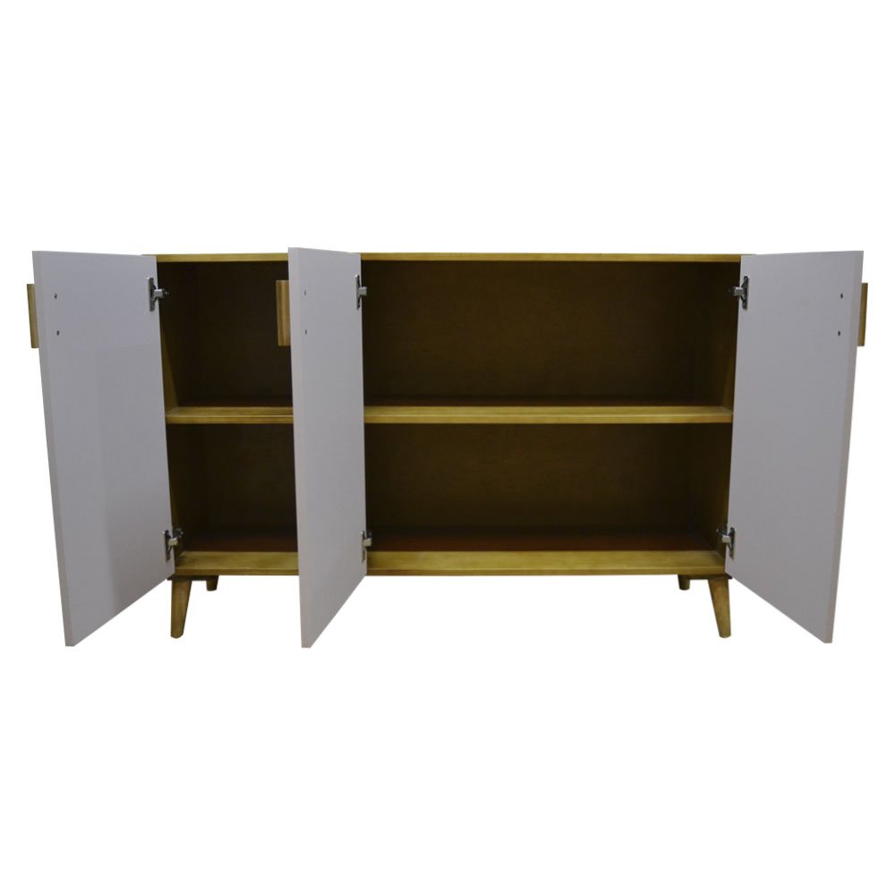 Buffet Florence Linha Woody em MDF e Madeira | MadeiraMadeira