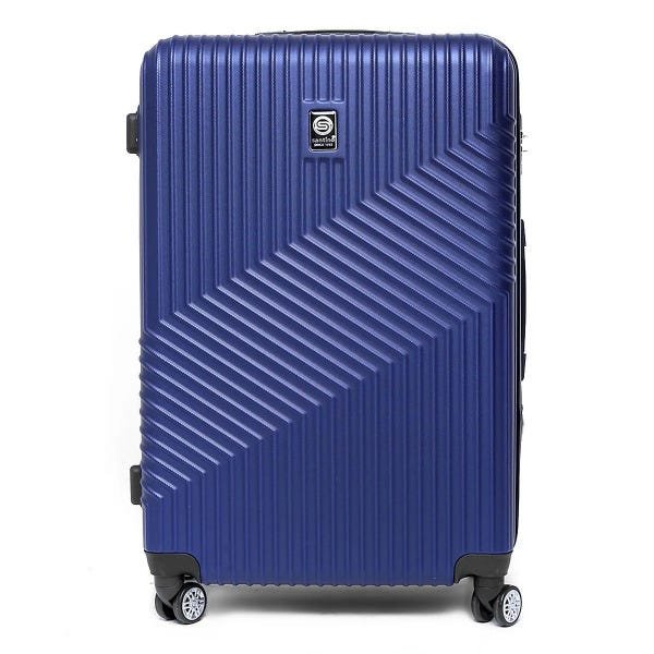 Mala Grande Viagem Abs Giro 360 Expansível Tsa Santino 7003 - Marinho ...