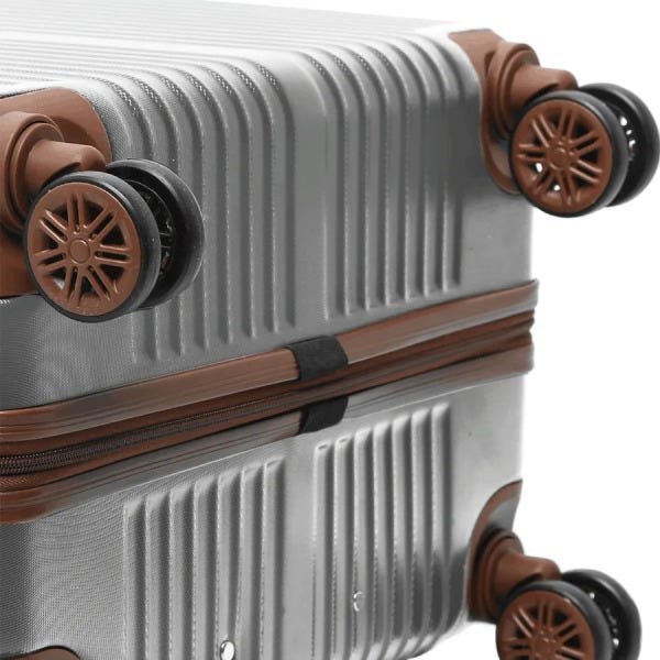 Mala Bordo De Viagem Rígida 20 Polegadas Com Rodas Duplas 360º - Padrão ...