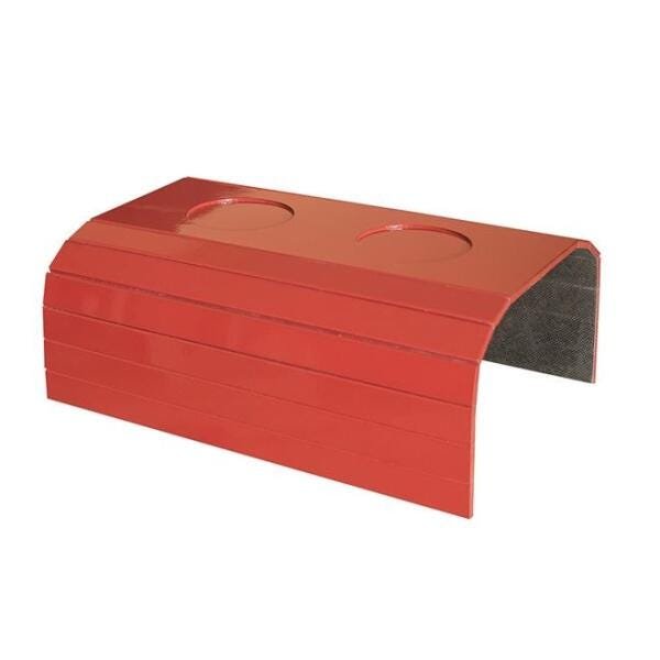 Bandeja Laqueada para Sofá Porta Copos Vermelha | MadeiraMadeira