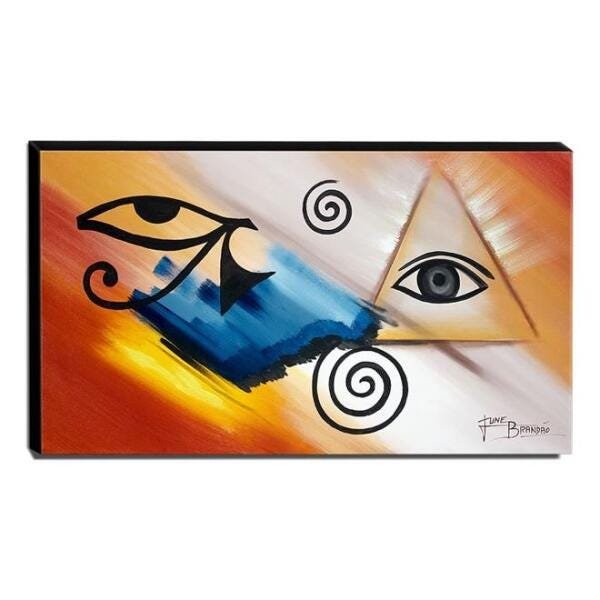 Quadro de Pintura Esotérico 60x105cm-1664 | MadeiraMadeira