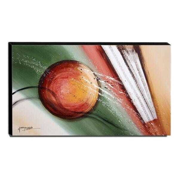 Quadro de Pintura Abstrato 70x120cm-1682 | MadeiraMadeira