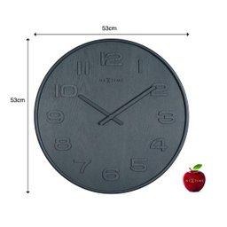 Relógio Parede Grey Nextime | MadeiraMadeira