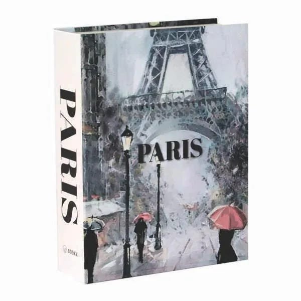 Livro Caixa Decorativo Book Box Paris | MadeiraMadeira