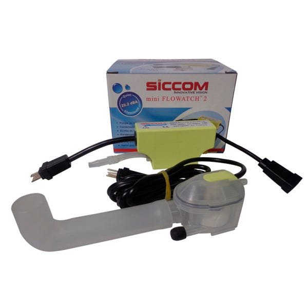 Bomba de Dreno Mini Flowatch 2 Siccom Ar-Condicionado Split até 30.000 BTUS 220V 15 Litros/Hora ...