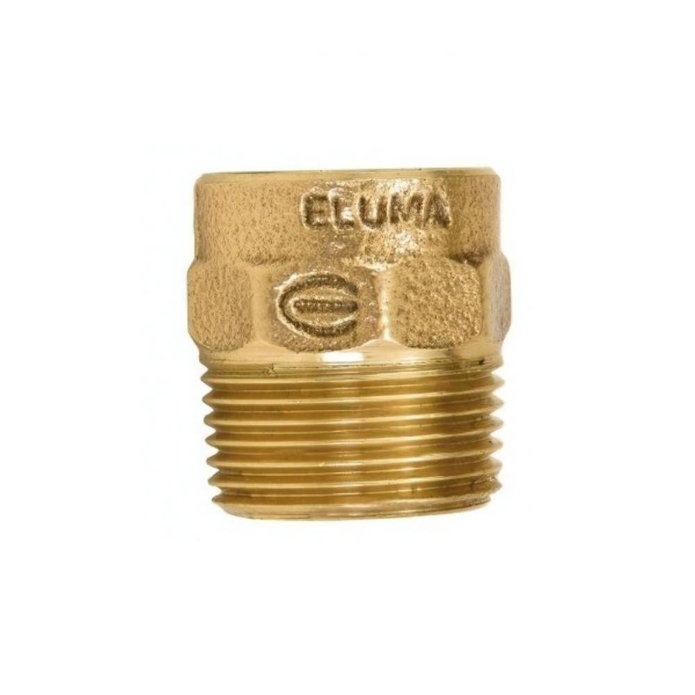 Conector Macho de Cobre 66 Mm X 2.1/2 Ref. 604 Eluma | MadeiraMadeira