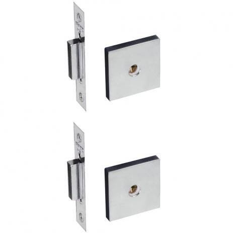 Fechadura Tetra Trava Dupla Pado 11500 Milano - Cromado | MadeiraMadeira