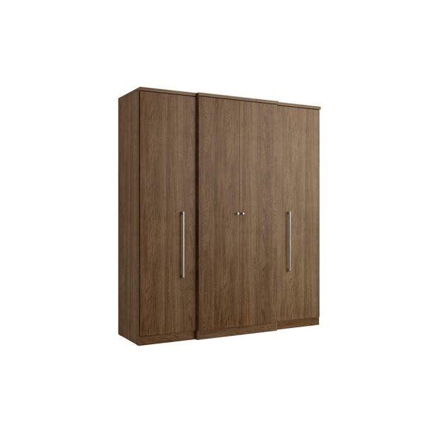 Guarda-Roupa Casal 4 Portas 2 Gavetas Splendore Thb Móveis | MadeiraMadeira