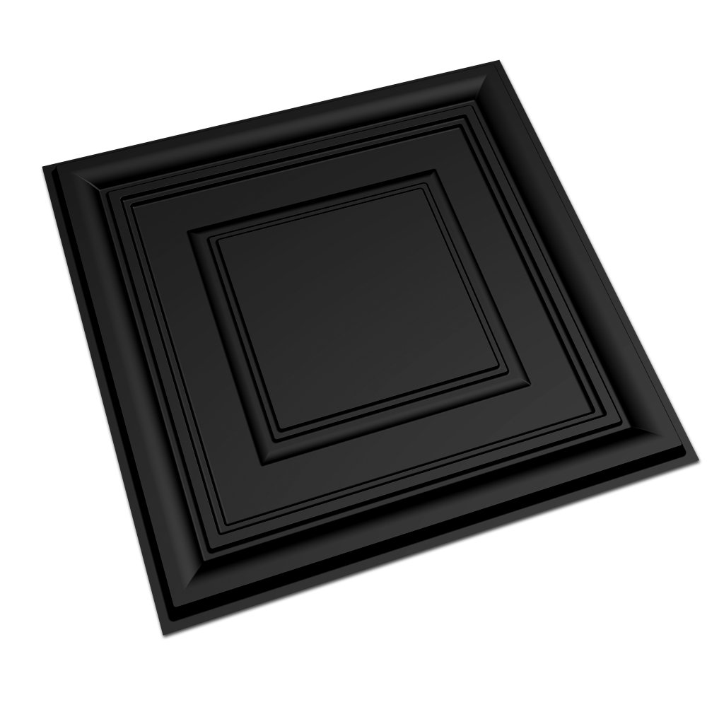 KIT 60 Placas 3D PVC Preto Decoração Revestimento PREMIUM de Parede e ...