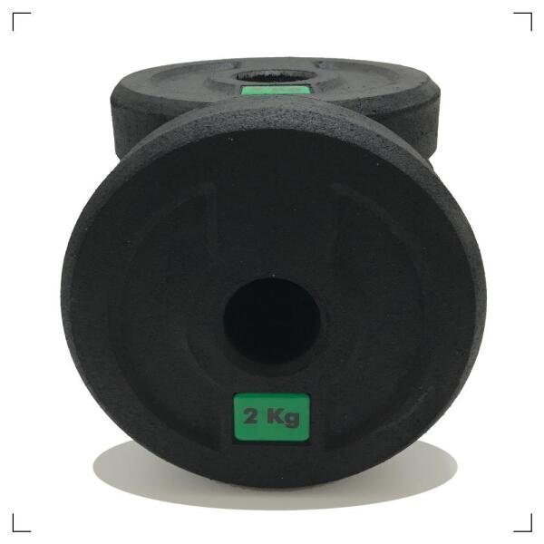 Mini Anilhas Bumper 2Kg (Lpo) | MadeiraMadeira