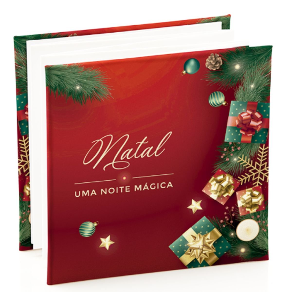 Album Sanfonado Natal 10X10 Uma Noite Mágica 12F- Ical 737 | MadeiraMadeira