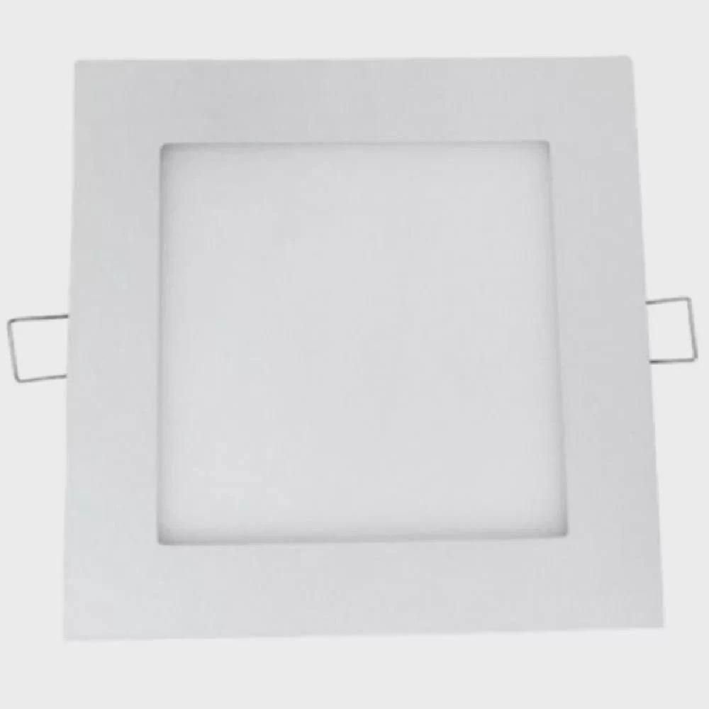 Painel Led 17x17 Quadrado Branco Embutir 12w 6500k Foxlux | MadeiraMadeira