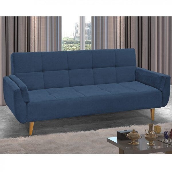 Sofá Cama 3 Lugares Bella Matrix | MadeiraMadeira