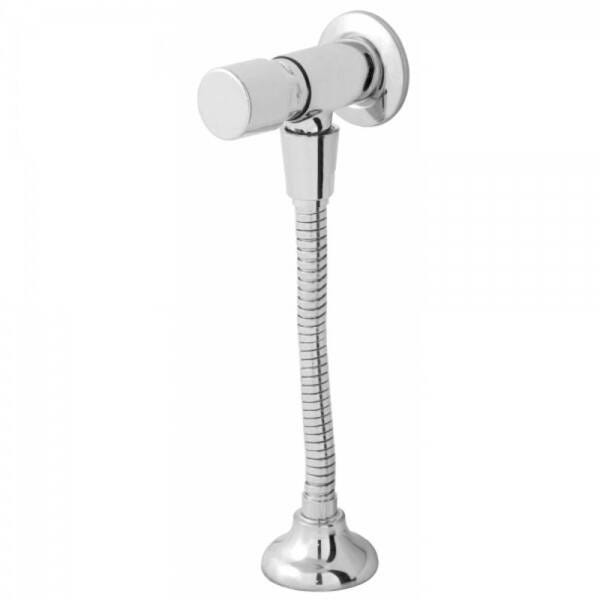 Válvula Para Mictório Banheiro Descarga Automática Flexível De Inox ...